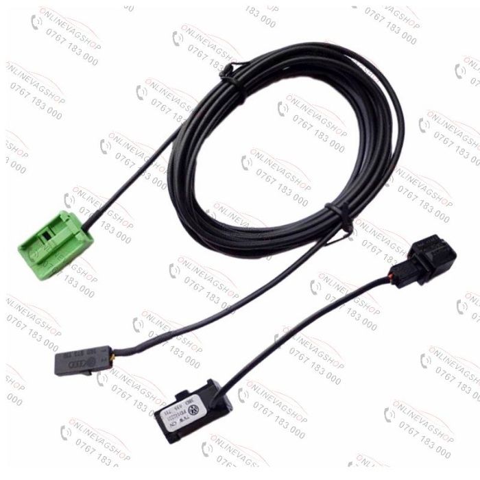 Microfon OEM + cablaj navigatie bluetooth RNS315 RNS 315 RCD RNS MFD ...