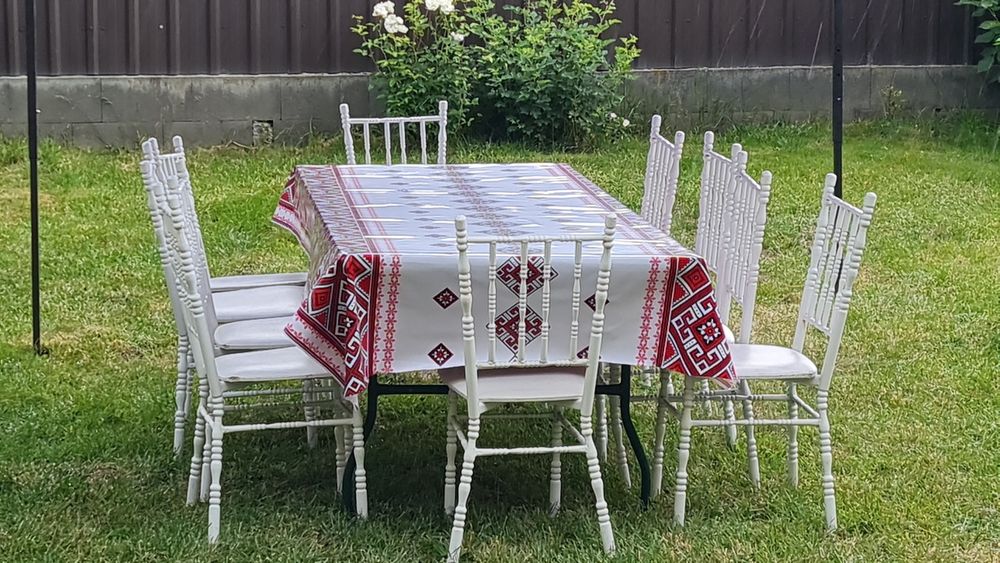 Scaune Chiavari tapițate din metal SH Cluj-Napoca • OLX.ro