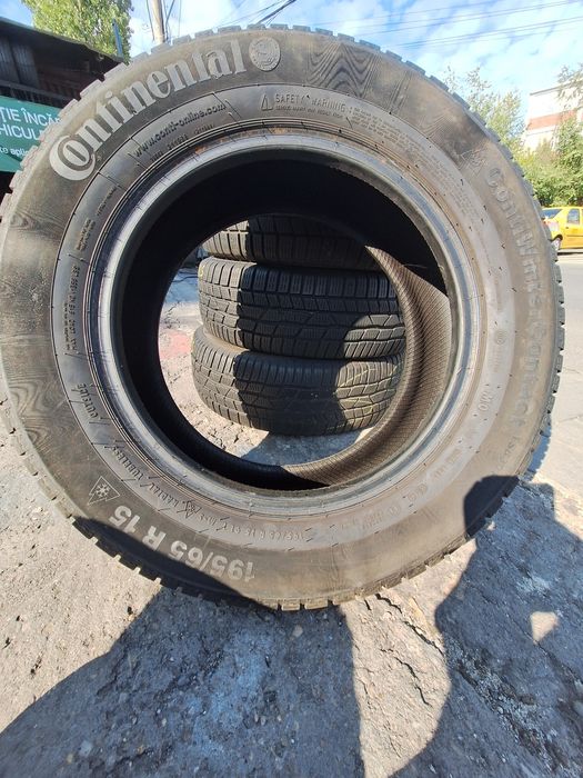 4 anvelope iarna 195/65r15 Continental Montaj Gratuit Bucuresti ...
