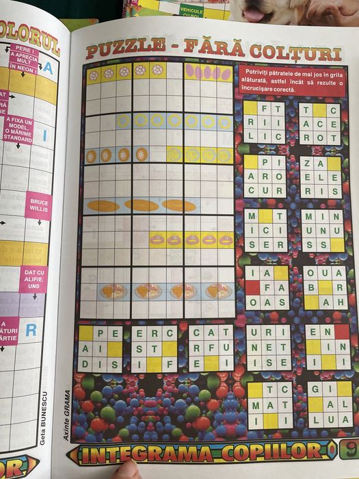 Rebusuri/Integrame pentru copii, juniori Bragadiru • OLX.ro