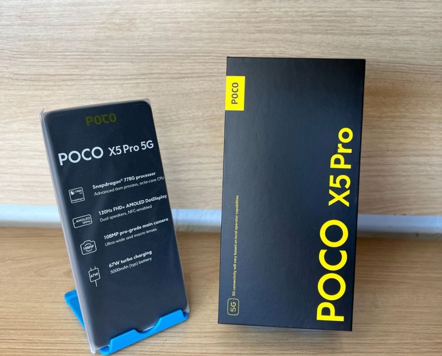 Xiaomi POCO X5 PRO 5G 128/6GB- Перфектен гр. Плевен Идеален център • OLX.bg