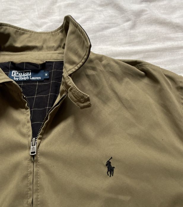 Geaca Ralph Lauren albastru + bej windbreaker marimea L Iasi • OLX.ro