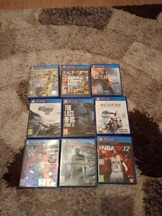 Ps 4+ jocuri+consola Gageni • OLX.ro