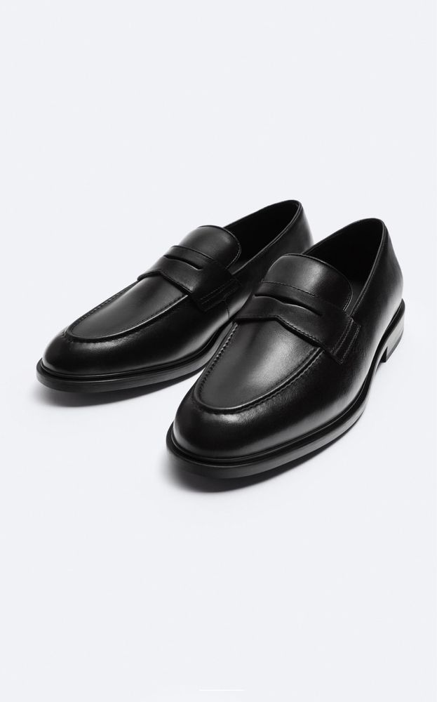 ZARA мужские кожанные туфли. Размер 41 (новый).: 85 у.е. - Мужская ...