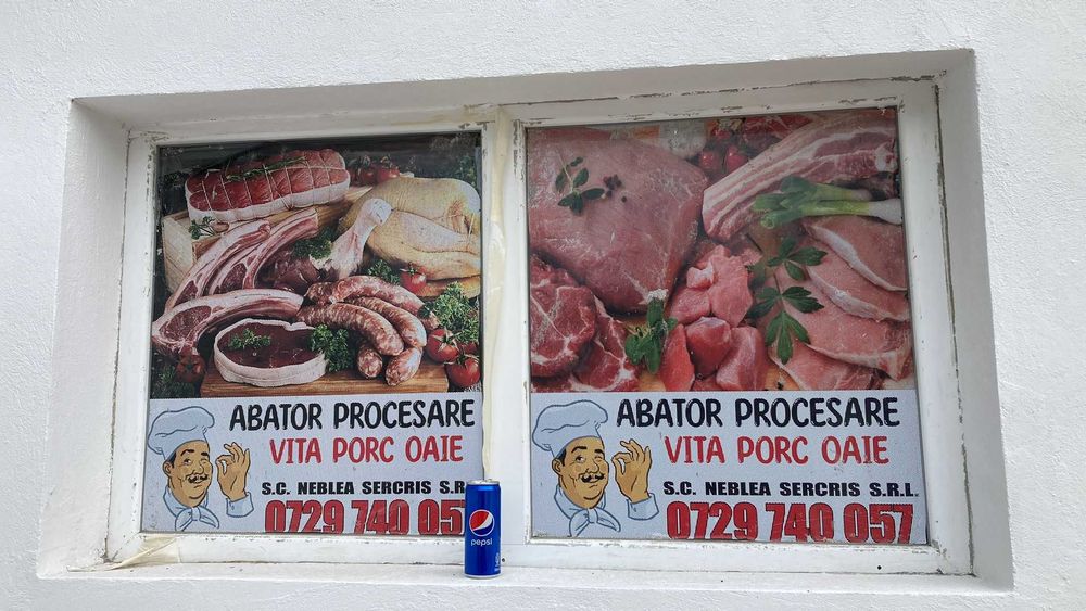 Window graphics / one way vision / autocolant perforat Pitesti • OLX.ro