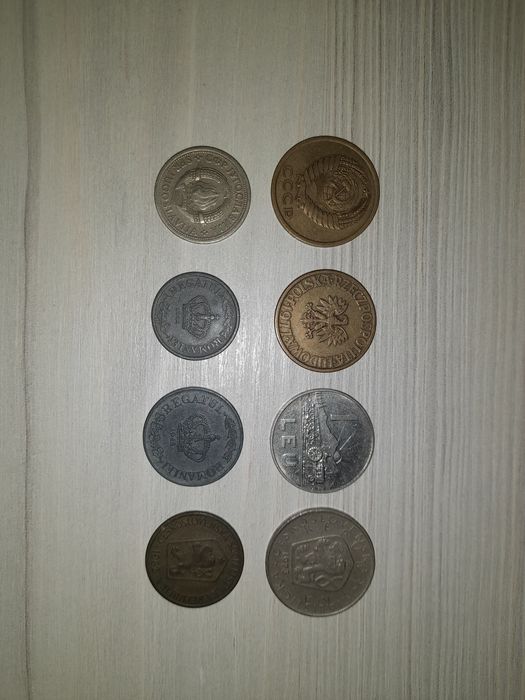 Monede vechi romanesti si din alte tari Timisoara • OLX.ro