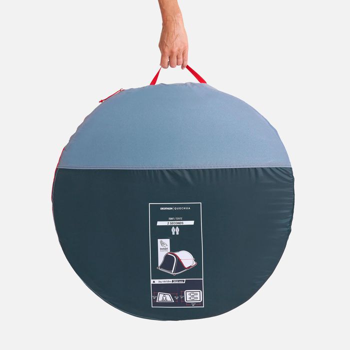 Cort Camping 2 Seconds 2 persoane - produs resigilat (nou) Decathlon ...