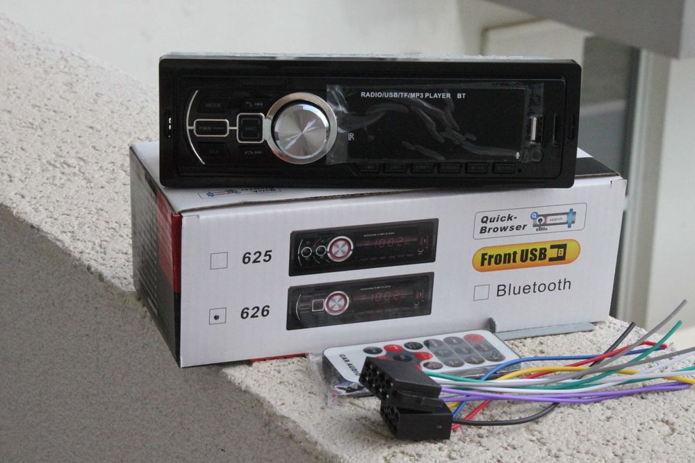 Player auto 626 MP3 radio BLUETOOTH USB AUX FM card SD telecomanda Bucuresti Sectorul 4 • OLX.ro