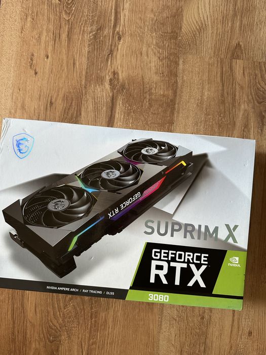 Placa video RTX 3080 Suprim X, full box, 10GB Poplaca • OLX.ro