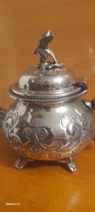 Ceainic marocan placat cu argint Bucuresti Sectorul 3 • OLX.ro