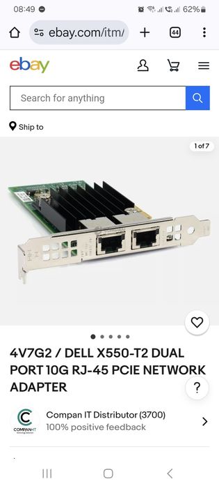 Placa Retea Server Intel X550-T2 Dual Port 10Gb Ethernet Bucuresti Sectorul 3 • OLX.ro