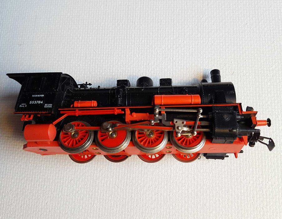 PIKO H0 локомотив BR55, вагони, релси, захранване регулатор Piko гр ...