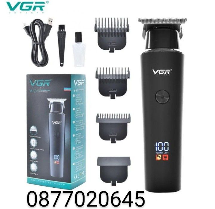 VGR V-937 Професионален жичен и безжичен тример за коса (черен) гр. Пловдив Център • OLX.bg