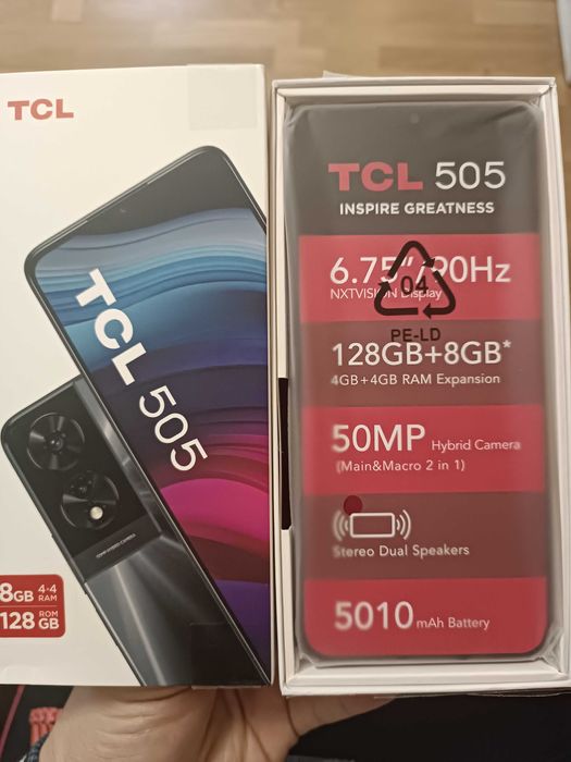 Телефон TCL 505 нов гр. Сливен Дружба • OLX.bg