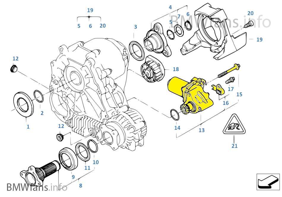 НОВ BMW актуатор за Раздатъчна кутия ATC300 BMW E60 E61 E92 E90 E91 гр ...