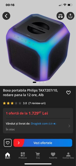 Boxa portabila philips Iasi • OLX.ro