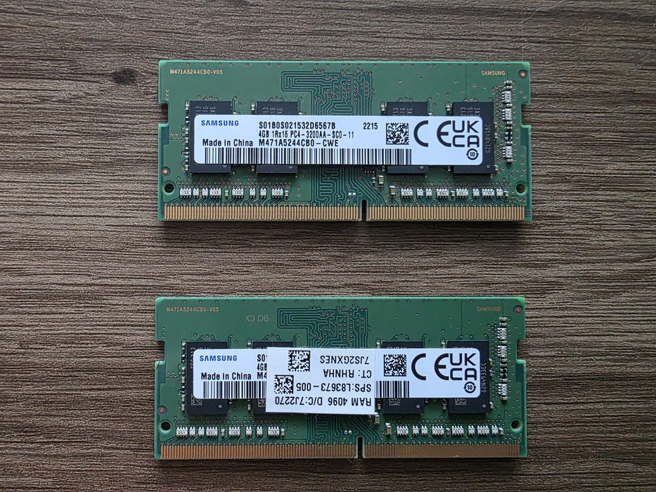 RAM laptop Samsung ddr4 3200mhz 8gb Craiova • OLX.ro