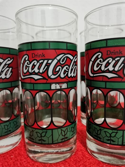 Pahare Coca Cola anii '80 Caracal • OLX.ro