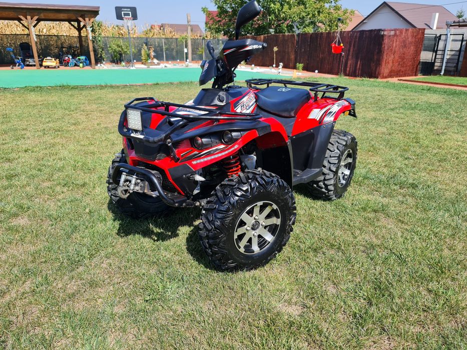 Linhai 410 2x4 Înmatriculat Ro carte talon Stare noua 3900km Automat ...