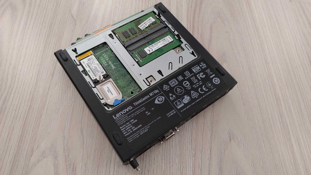 Unitate Mini PC Lenovo M710q Intel I5 6400T+16Gb DDR4+SSD NVME 256Gb ...