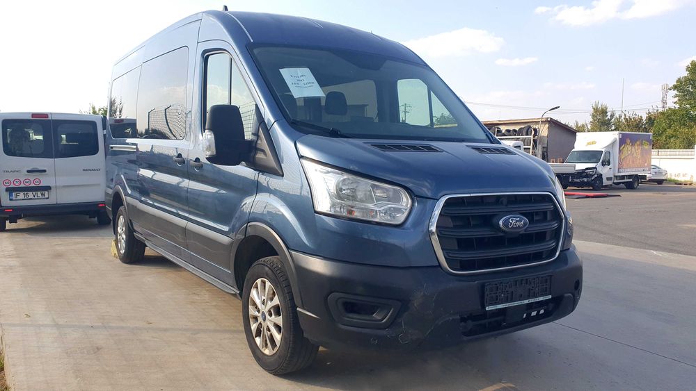 Ford Transit 2.0d EcoBlue, 2021, 170 cp, 8+1 locuri, inmatriculat Ro ...
