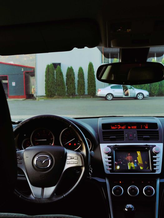 Mazda 6 GH/2008/2.0Diesel/140cp/Navi/Berlina/Alb perlat Nasaud • OLX.ro