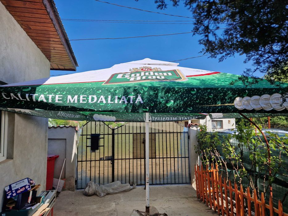 Prelata impermeabila umbrela terasa curte 3.5 x 3,5 m (350 x 350 cm) Alexandria • OLX.ro