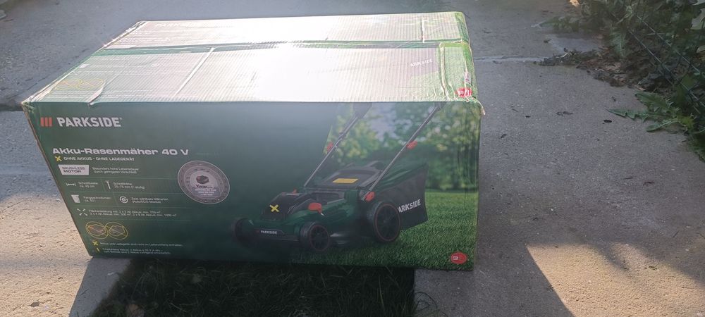 Mașină tuns iarba/gazon Parkside pe acumulatori! Craiova • OLX.ro
