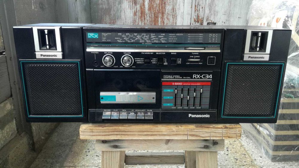 Касетофон Panasonic RX-C34 гр. София Люлин - център • OLX.bg