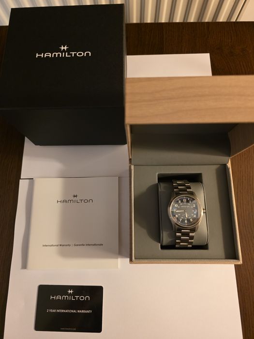 Ceas Hamilton Khaki Field Titanium Automatic nou cu garanție Cluj ...