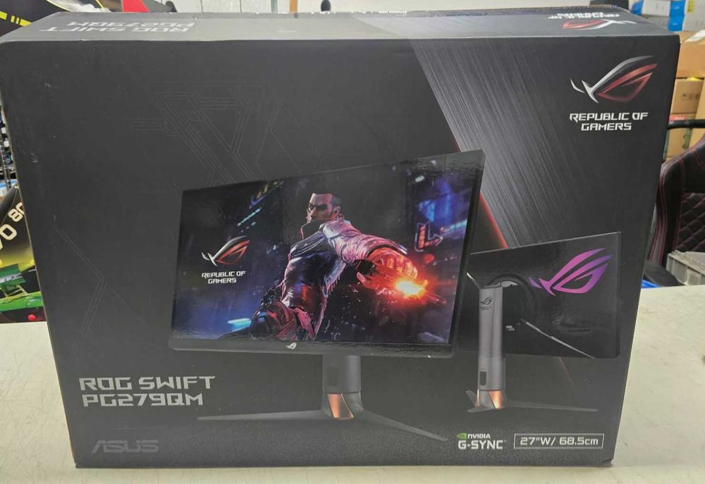Asus - ROG Swift PG279QM, 27", 240Hz гр. София Банишора • OLX.bg