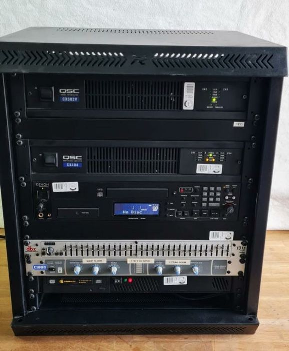 Rack Audio Profesional QSC & Cloud - Sistem Complet 2 Zone (HiFi ...
