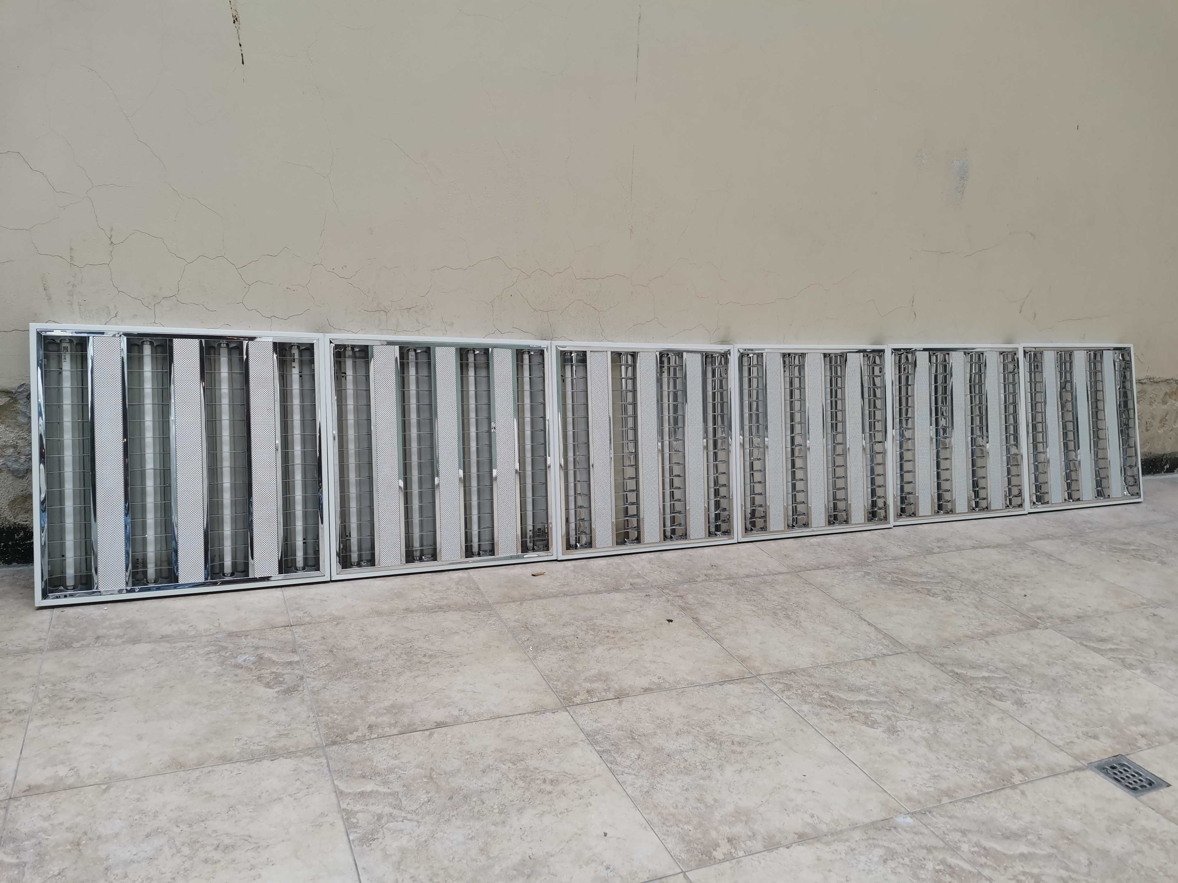 Офис осветителни тела за вграждане 600/600/60mm гр. Варна Автогара • OLX.bg