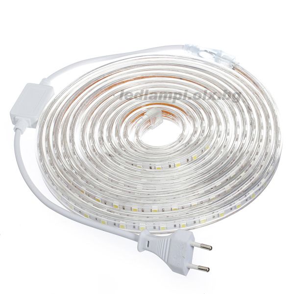 Ново , RGB LED лента 220v , цветна водоустойчива диодна, ЛЕД ленти гр ...