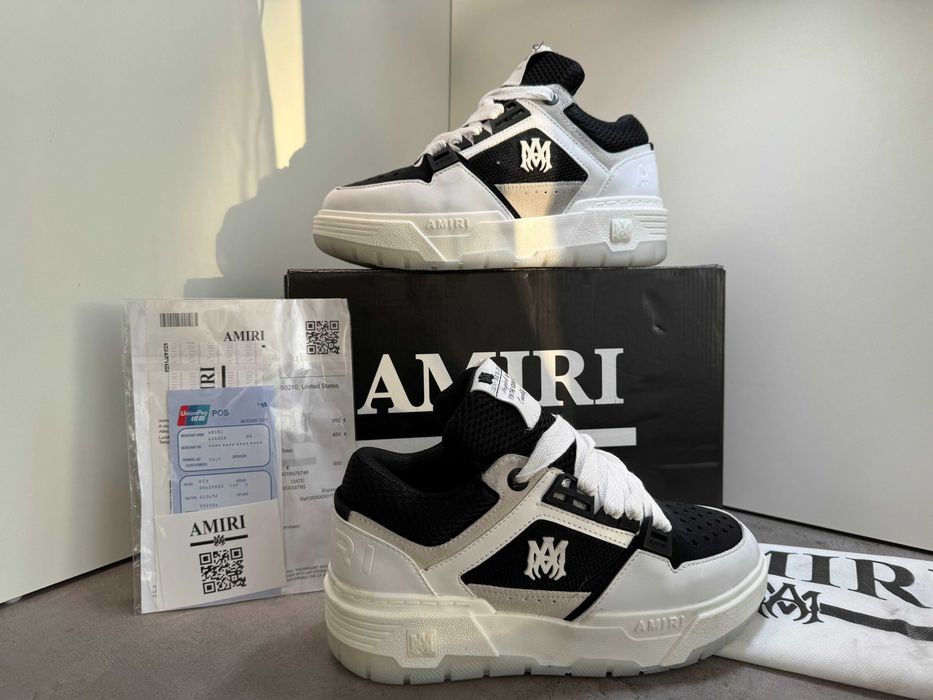 Adidasi AMIRI MA-1 low-top, Produs Nou - Full Box, Premium Unisex ...