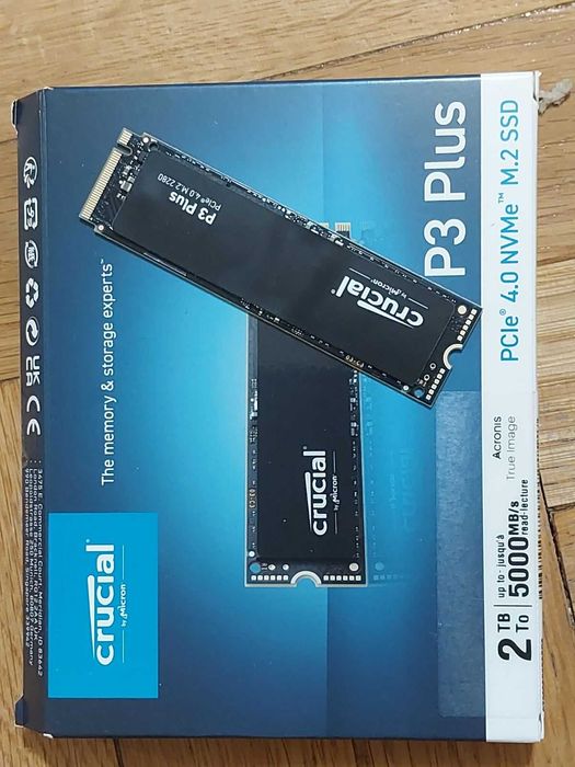 2TB SSD Nvme - Crucial P3 Pluse гр. София Витоша • OLX.bg