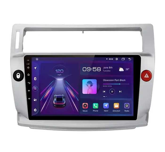 Мултимедия за Citroen C4 Двоен дин Андроид Навигация плеър Android C4 ...