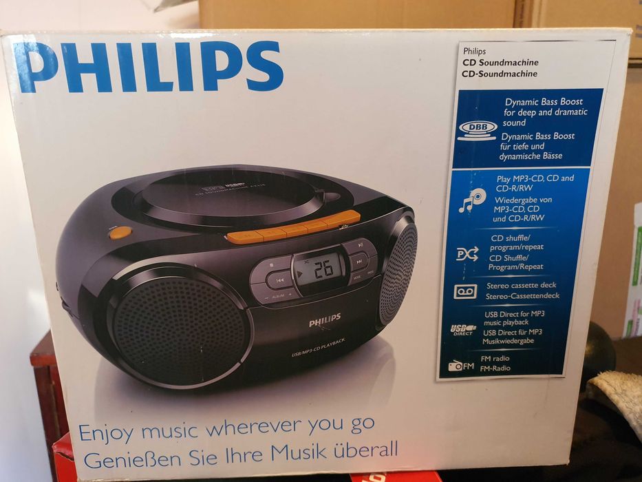 Microsistem audio Philips AZ328, CD, radio, USB, AUX Bucuresti Sectorul ...