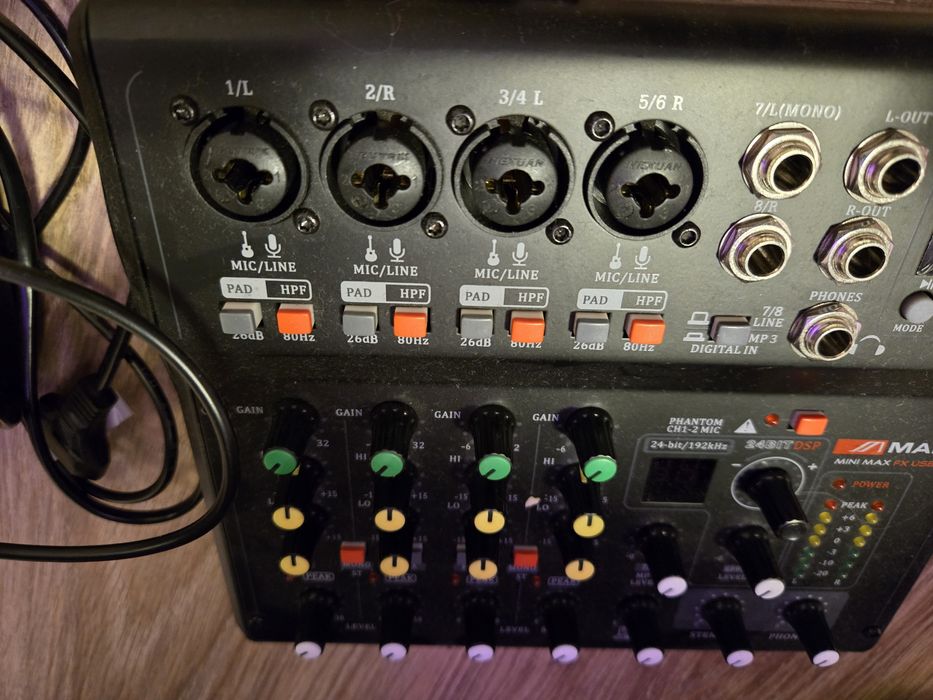 Пулт Миксер mark mini max fx usb bt гр. София Карпузица • OLX.bg