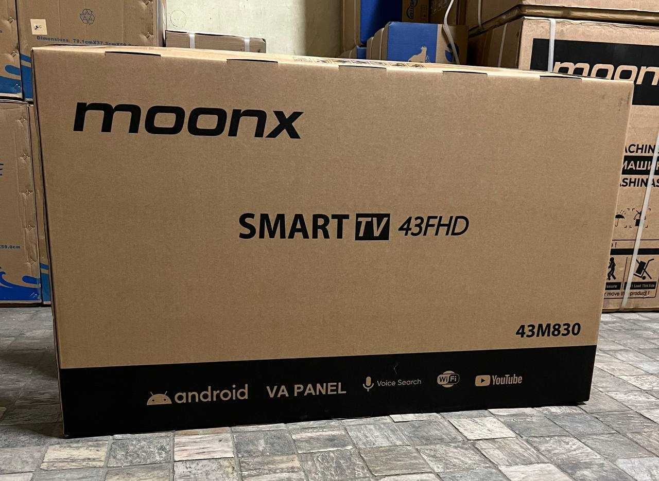 Телевизор Moonx 43,55, 50, Smart androdi Tv Доставка бесплатно: 175 у.е ...