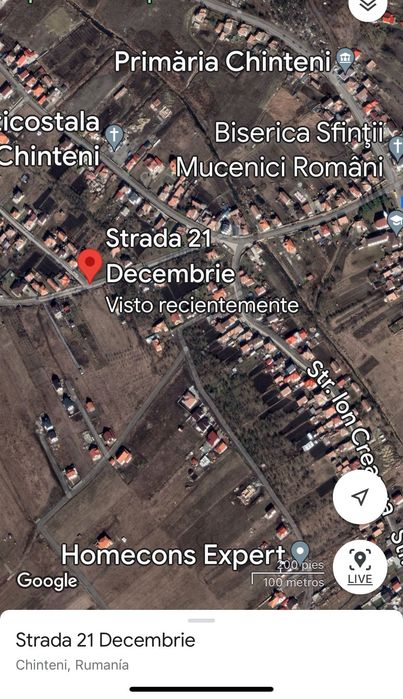 Vând/schimb teren intravilan Chinteni cu garsoniera/apartament in Cluj ...