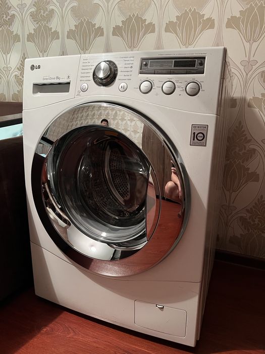 LG Direct Drive 8kg, модель F1281TD - Стиральные машины Алматы на Olx