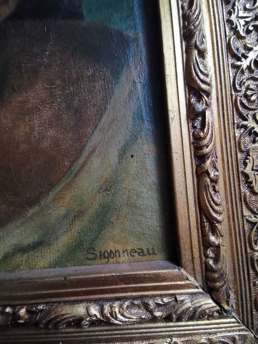 Tablou vechi in ulei Arad • OLX.ro