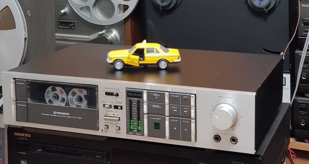 Casetofon Deck Stereo Vintage PIONEER CT 740 BLACK (Made in Japan) Bucuresti Sectorul 6 • OLX.ro