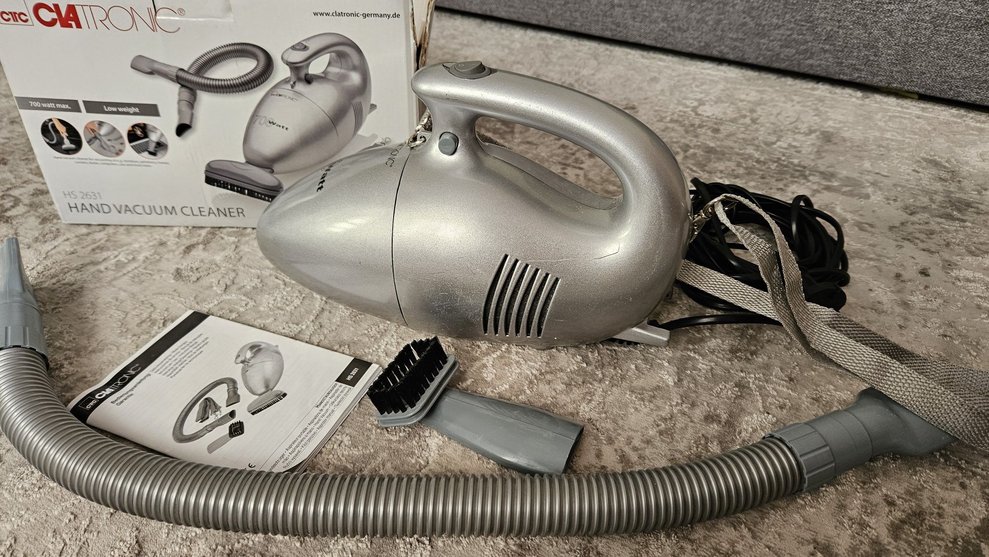 Портативна /ръчна прахосмукачка Clatronic HS 2631 гр. София Докторски ...