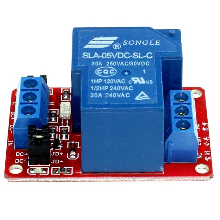 Modul Cu 1 Releu 5v 12v Si 24v Optocuplor Ttl Relee Arduino Auto