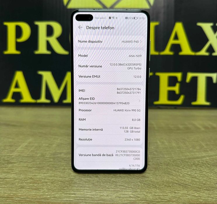 Huawei P40 128gb 8gb Ram ProMax Amanet Iasi • OLX.ro