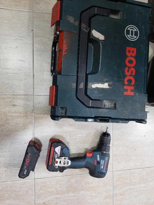 Акумулаторен винтоверт BOSCH GSR 18V-50 - 2x2.0 Ah гр. Карлово • OLX.bg
