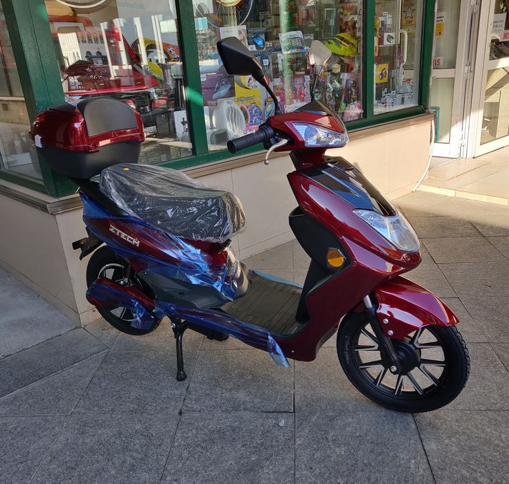 Scuter Electric ZTECH ZT-27-C, NEW Model 2024 Motor 900W 48V 20AH Rosu ...