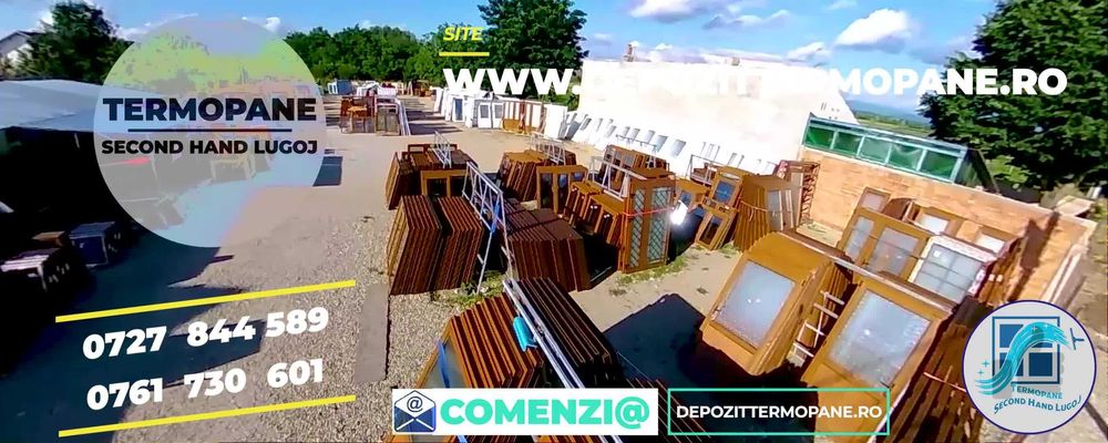 Cel mai mare depozit termopane din vestul tarii Lugoj • OLX.ro
